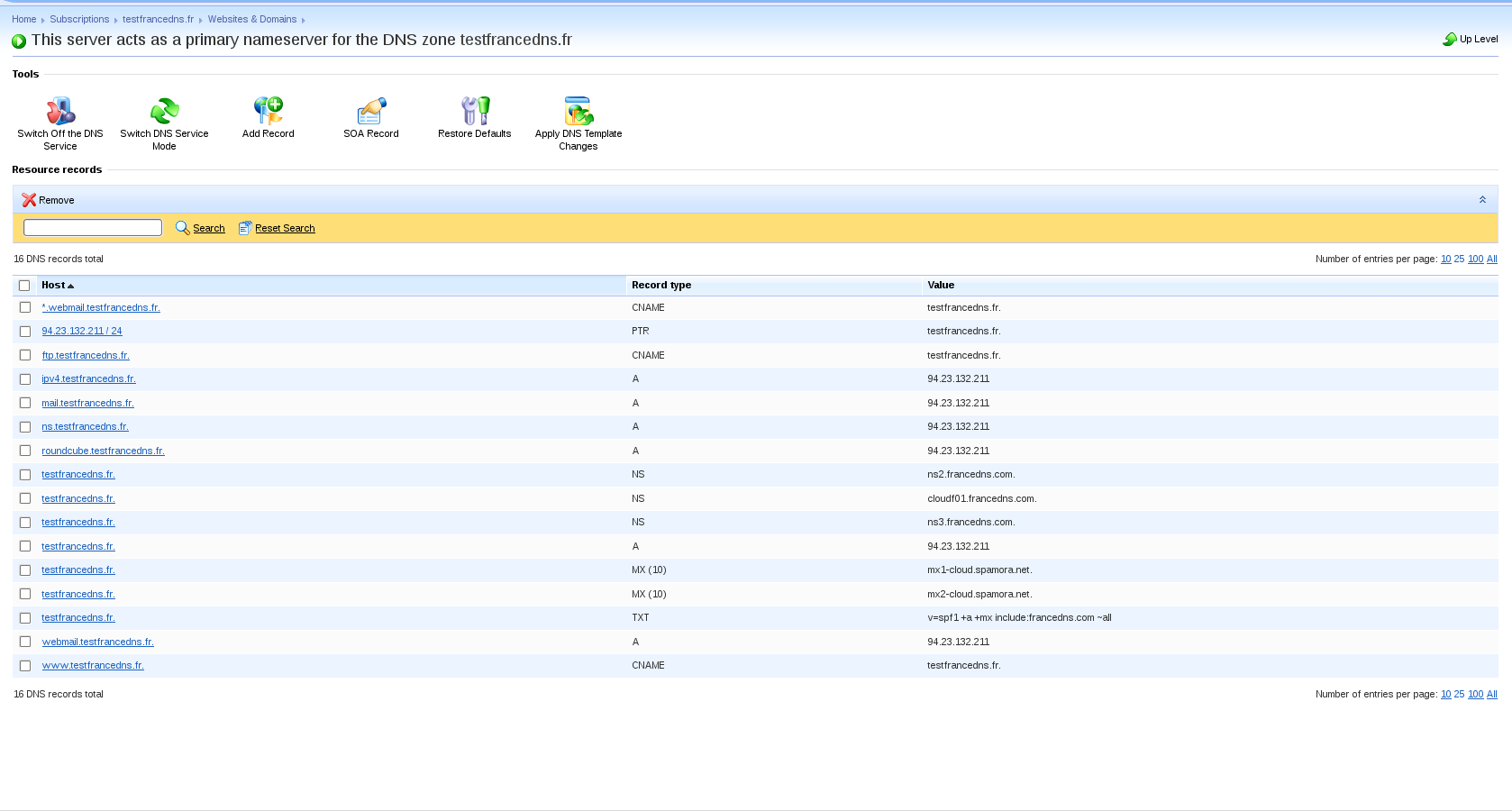 How do I manage my zonefile in Plesk? - Netim Support