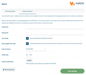 Setup Registrar module in WISECP - Netim support